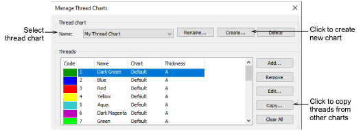 Copy colors between charts