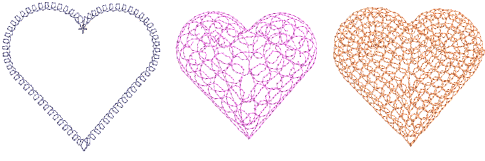 Chenille-style patterns