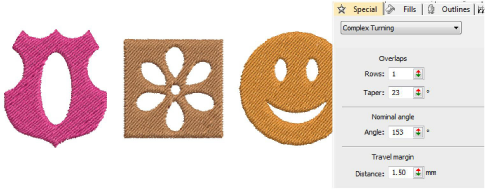 Digitize free shapes