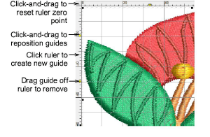 Display grids, rulers & guides