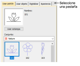 Crear patrones con sellos para tallado