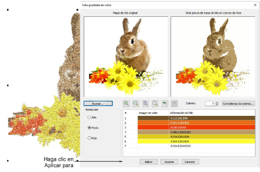 Auto digitalizar con PhotoStitch a color