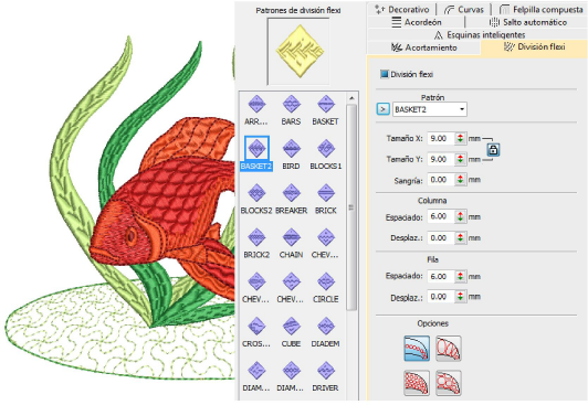 Divisiones flexibles